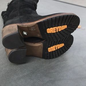 Greyder | Shoes | Greyder Beautiful Black Tall Boots In Excellent ...